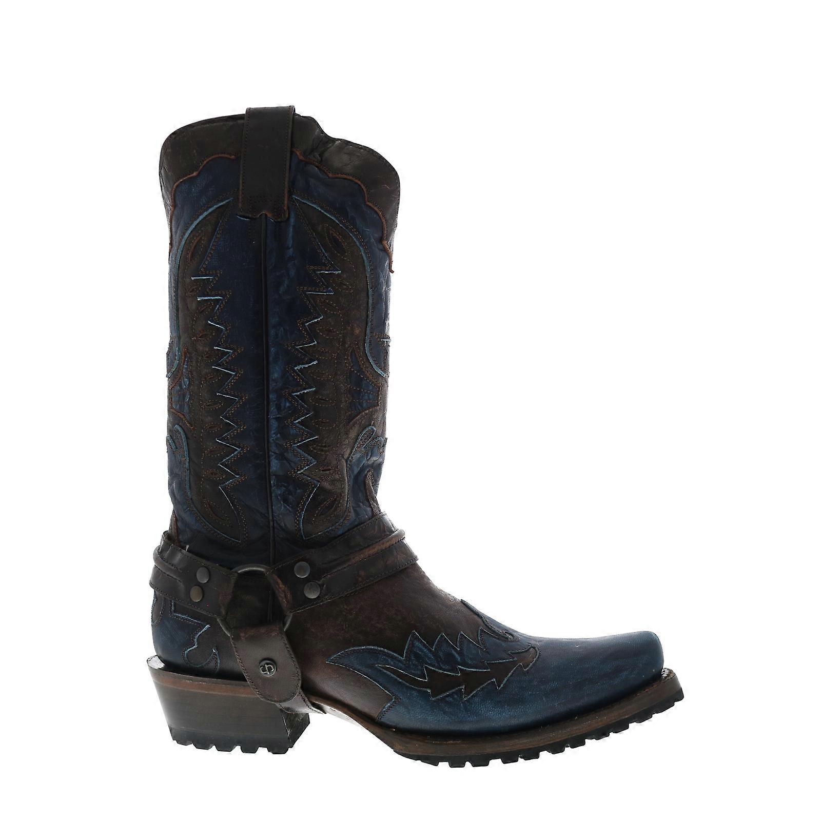 Stetson Adult Mens Outlaw Lug Eagle Western Boots | Fruugo UK
