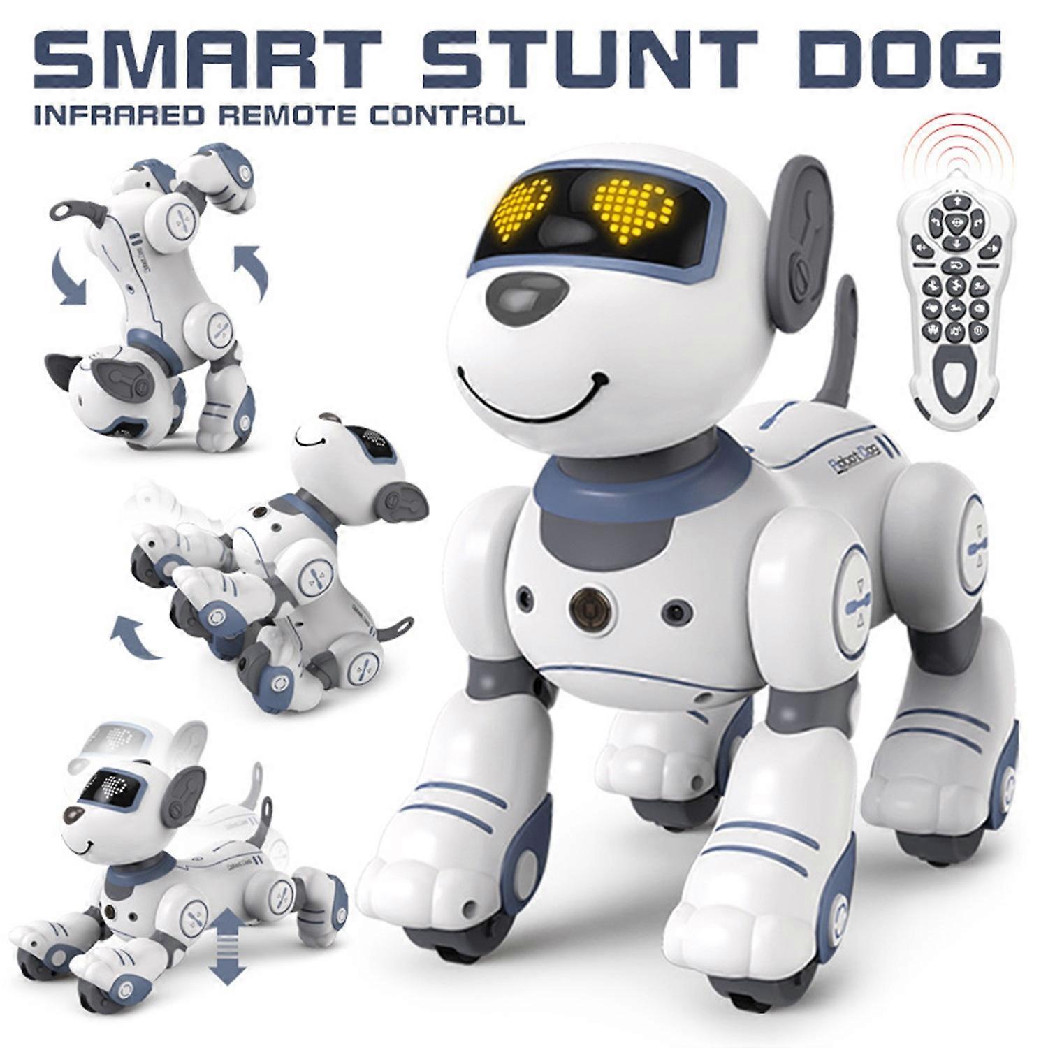 Remote Control Robot Dog Programming Touch-Sensing Interactive 2.4GHz RC Robot Puppy Electric ...