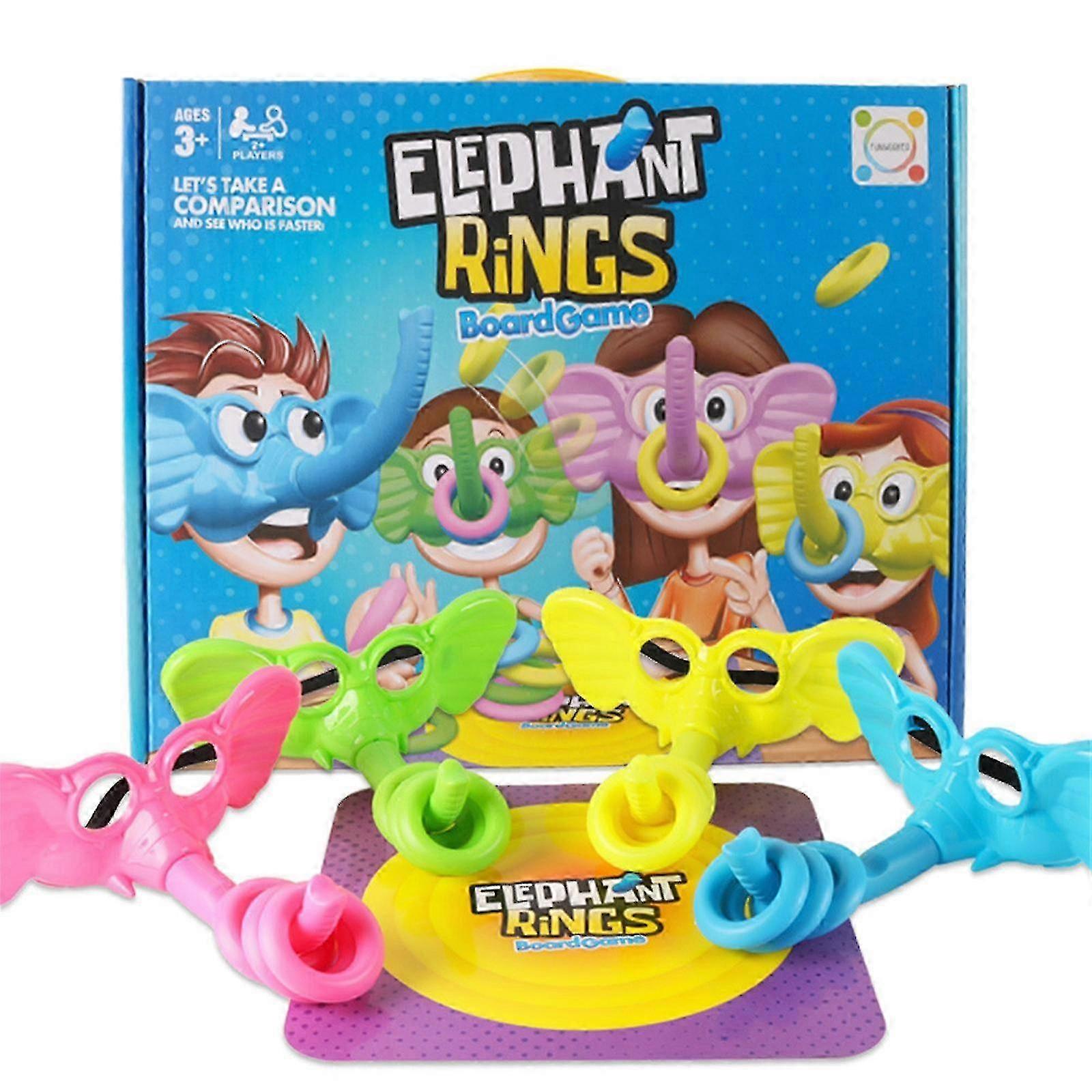 Rings Board Game Intelligence Throw Circle Funny Game Toy For Kids ...