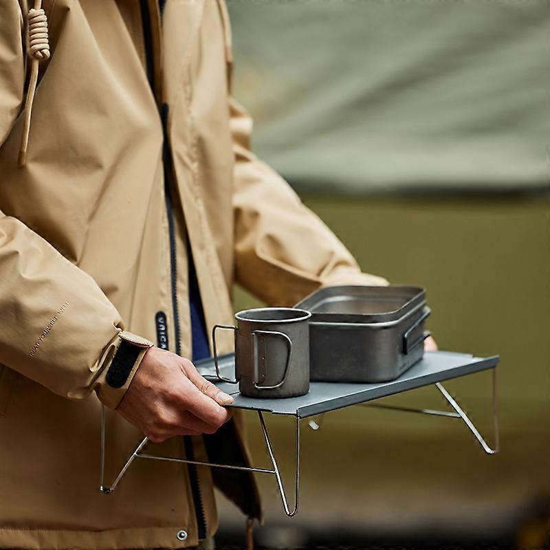 Natureifa-Mini Folding Table Portable Aluminum Outdoor, Light and ...