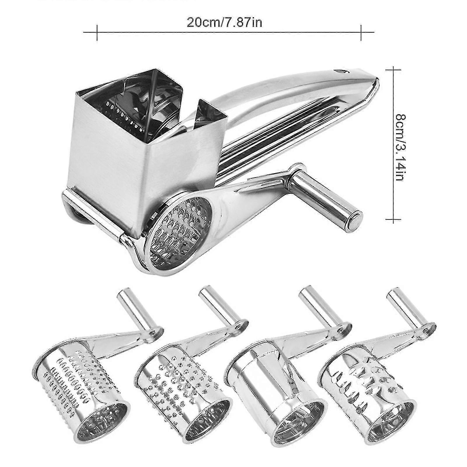 New Professional Rotary Grater Stainless Steel Heavy-duty Grater Hot ...