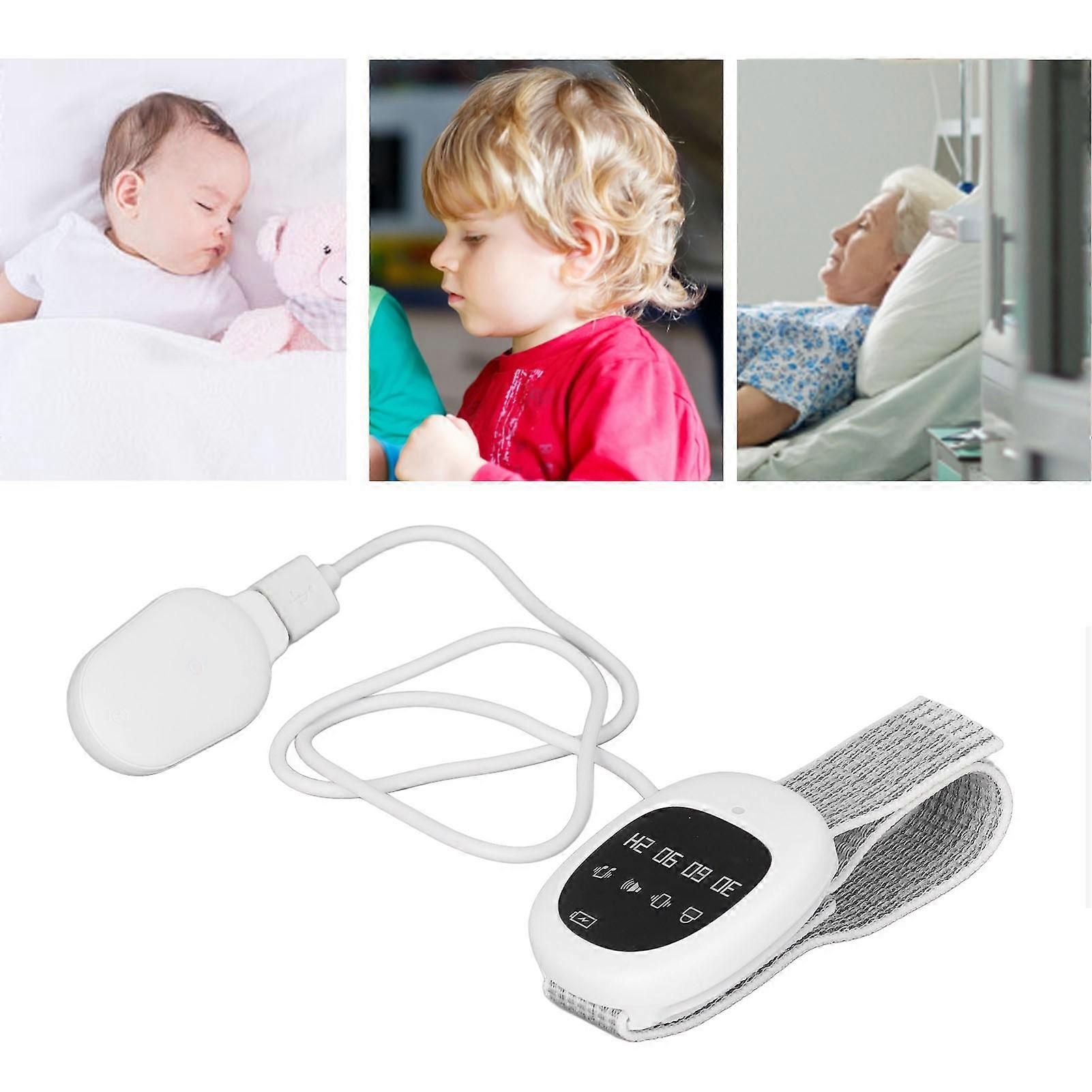 Wireless Bedwetting Alarm 3 Remind Modes Sound Vibration Light ...