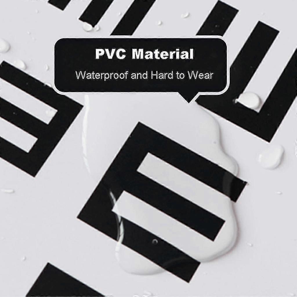 two-sided Waterproof Eye Chart Standard Visual Acuity Chart With Height ...