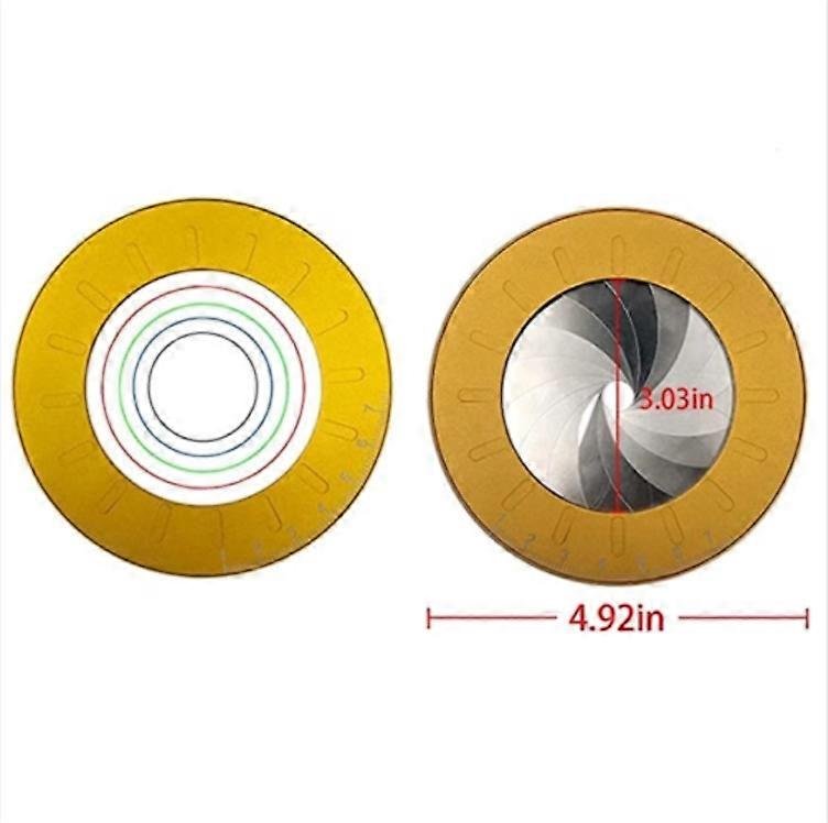 Precision Adjustable Metal Circle Drawing Tool, Round Pipe Measuring ...