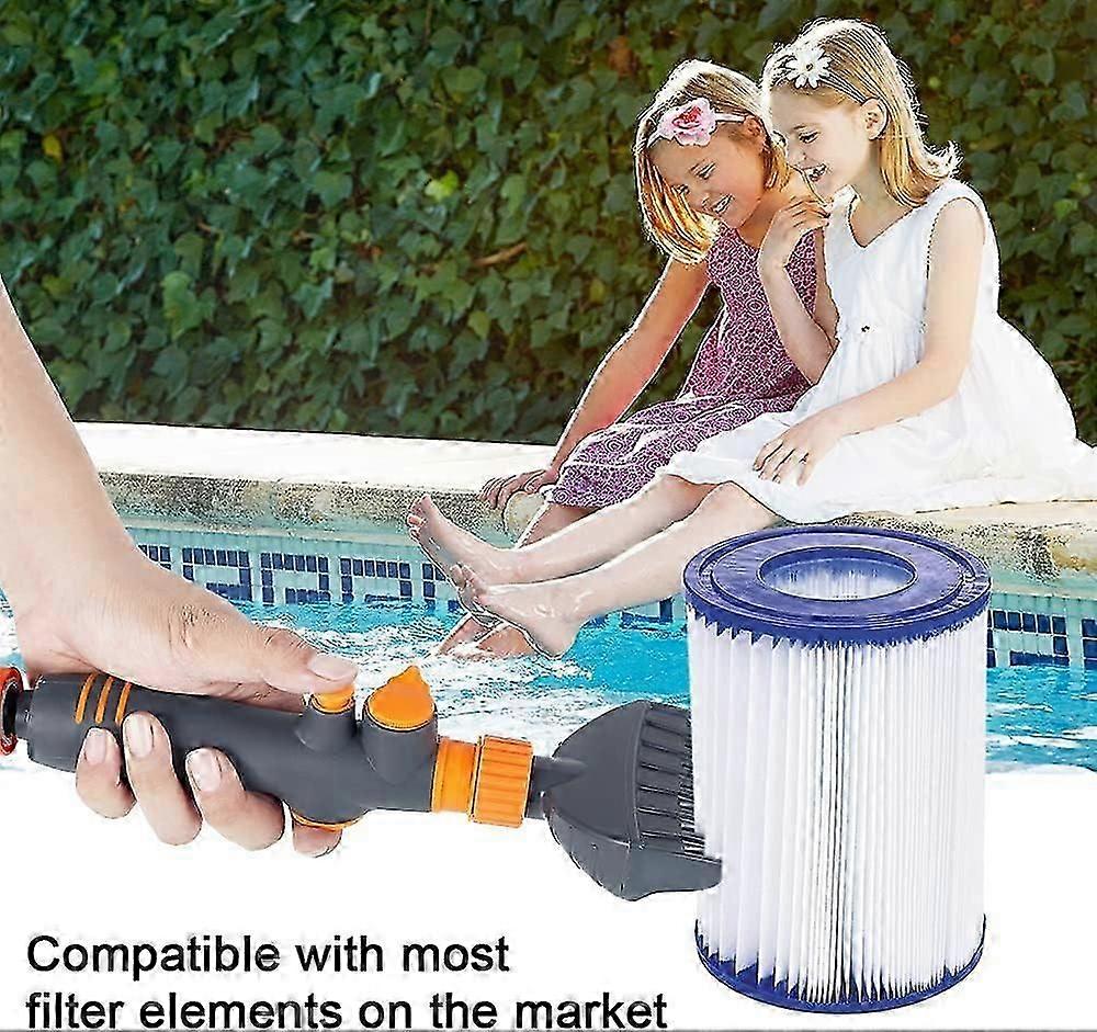 Swimming Pool Filter Cleaner Brush, Filter Cartridge Clean Tool ...