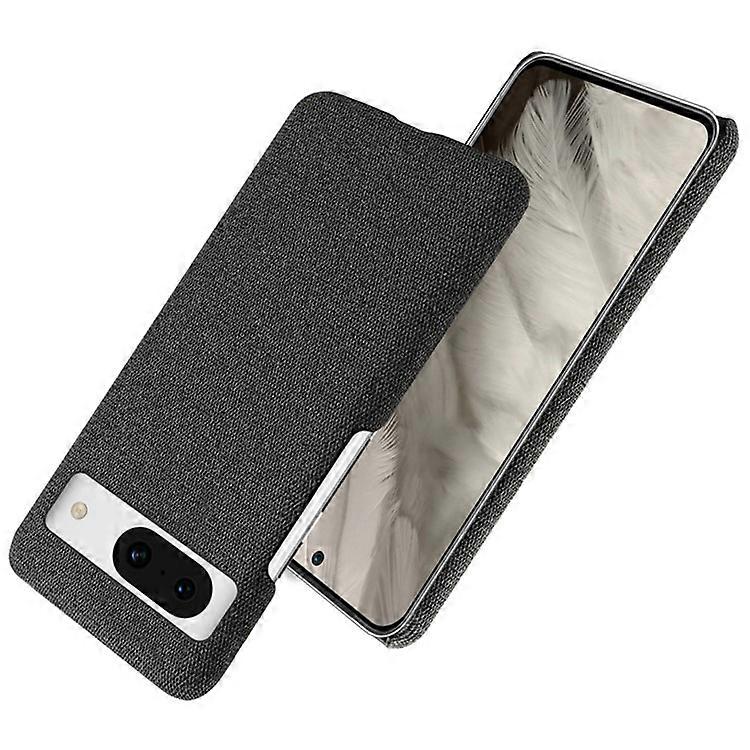 Compatible For Google Pixel 8a Case Fabric Cloth+PC Solid Color Design ...
