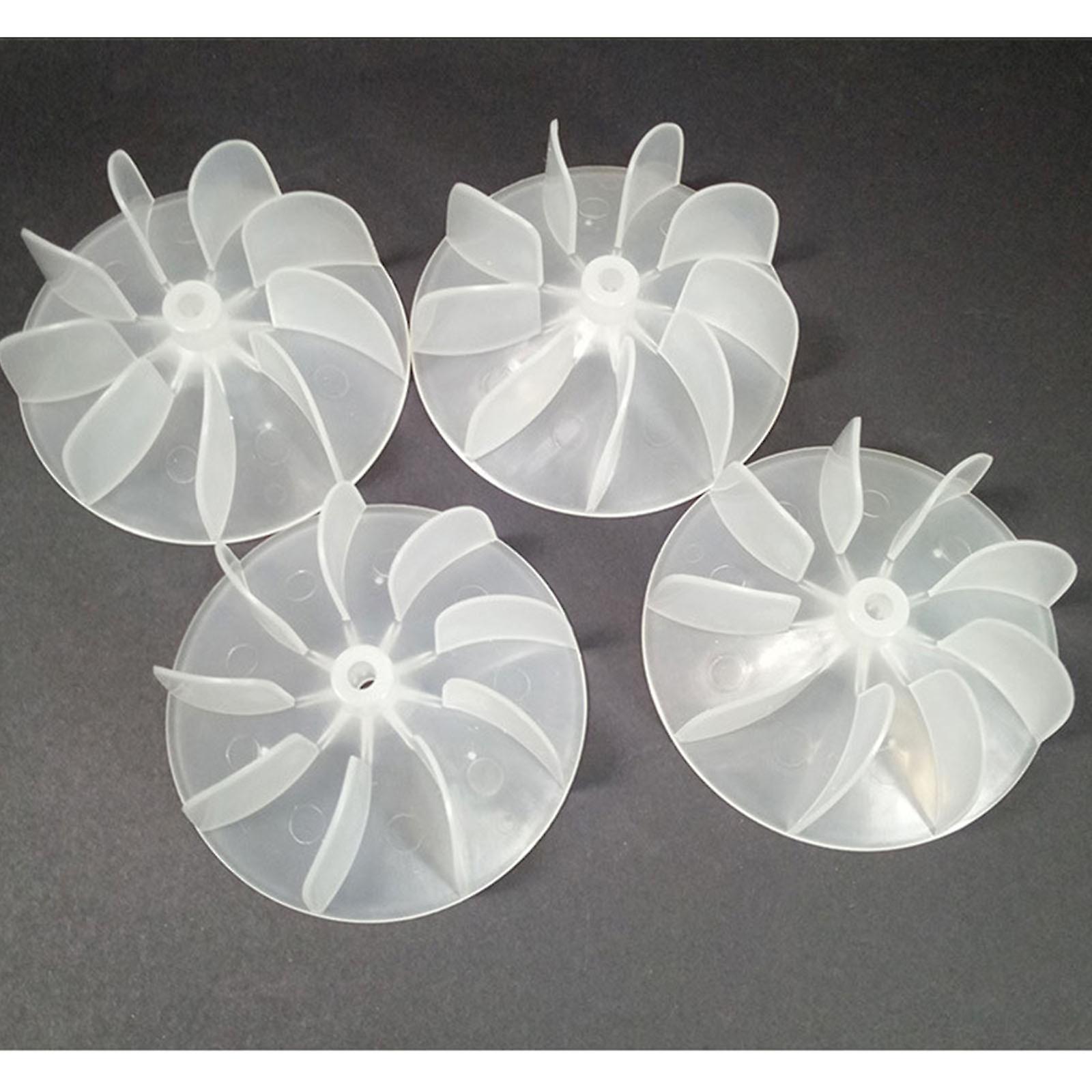 10 Pieces/Set Transparent Color Plastic Fan Blades Hair Dryer Universal ...