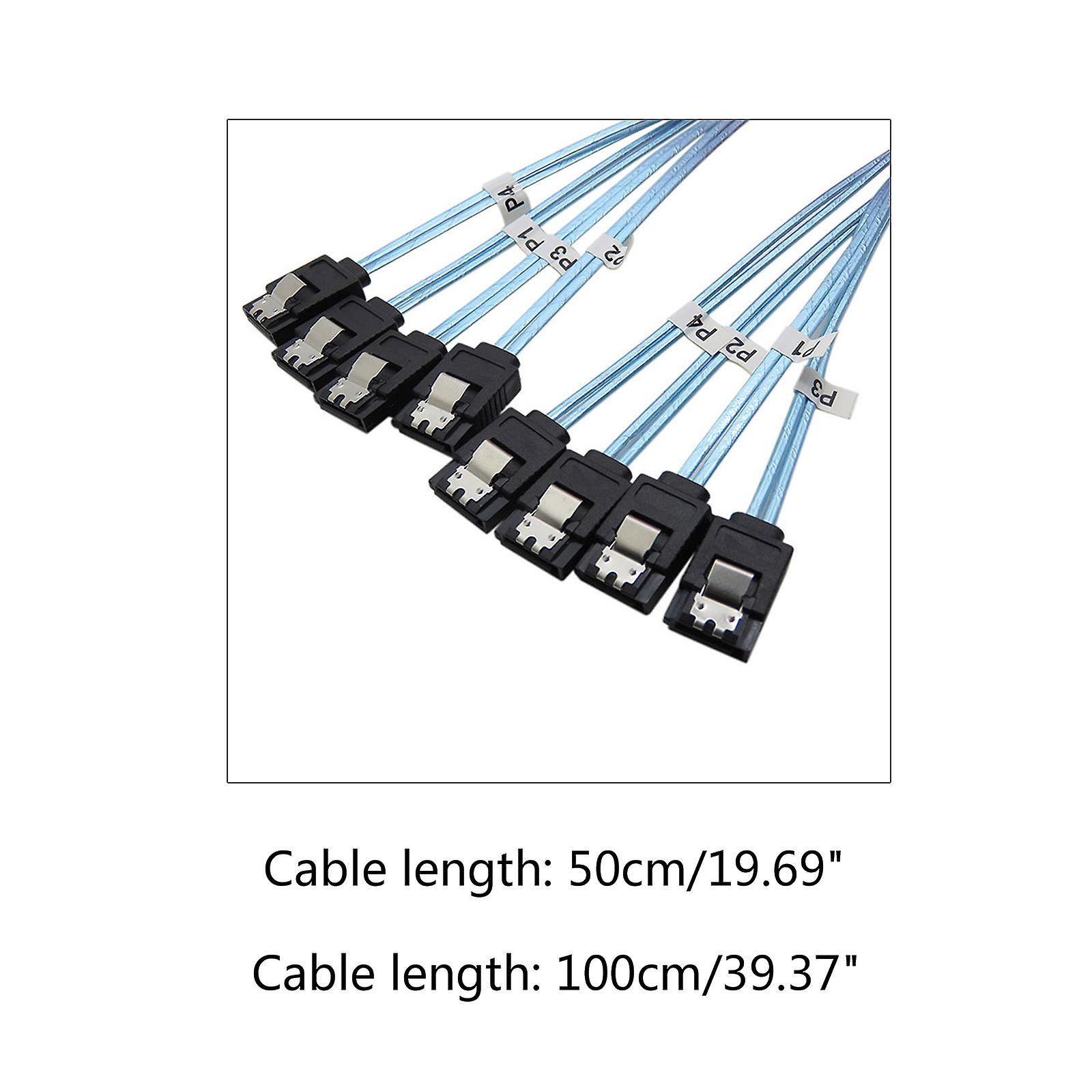 High Speed Sata 3.0 7 Pin Wire HDD Hard Disk Drive Data Cable 6GB/S ...