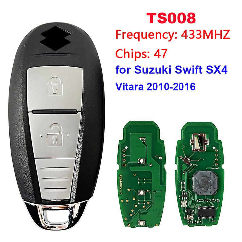 Ts007/ts008 Aftermarket Smart Key For Suzuki Swift Kizashi Sx4 Vitara ...