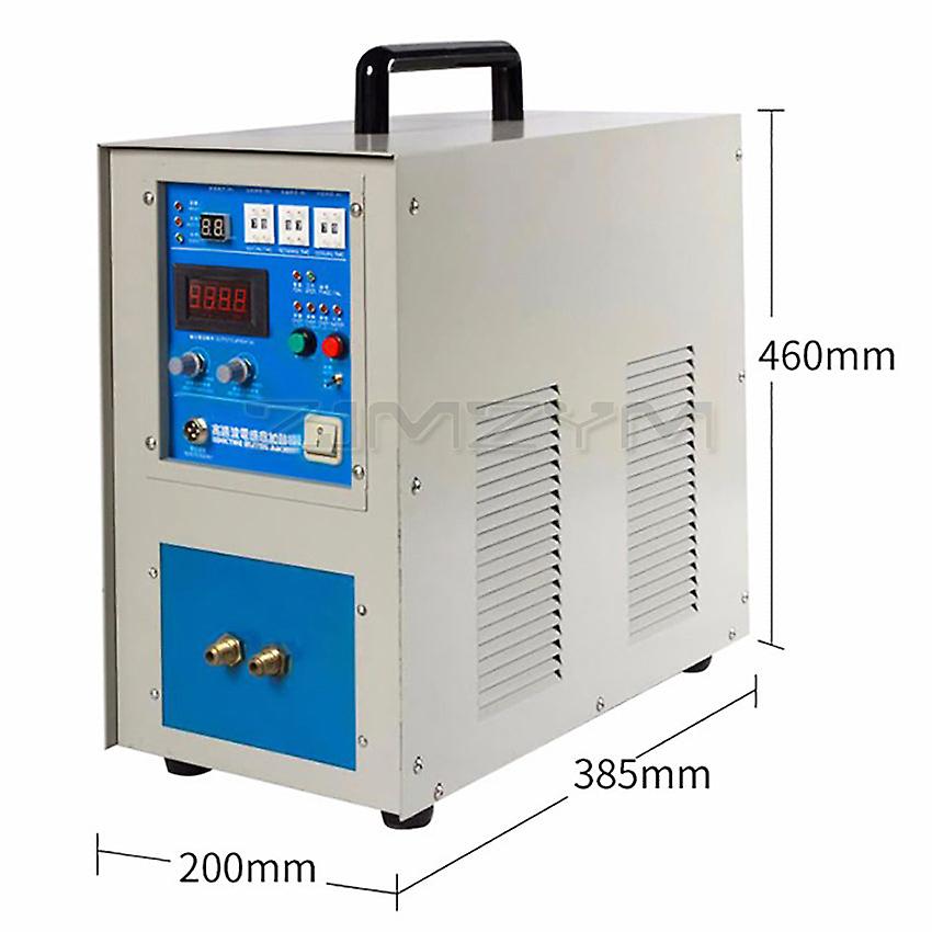 15Kw 220v High-frequency Induction Heating Machine Induction Heater For Silver Gold Melting ...