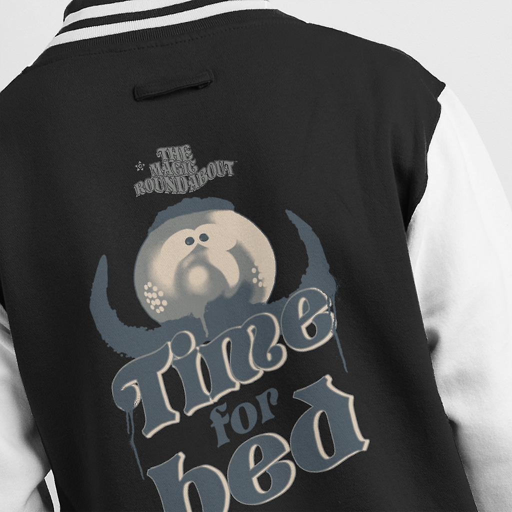 The Magic Roundabout Zebedee Time For Bed Men's Varsity Jacket | Fruugo US