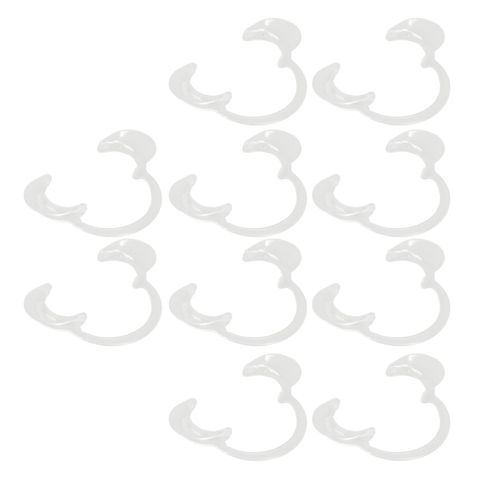 10pcs Cheek Retractor Transparent Disposable Dental Mouth Opener for ...