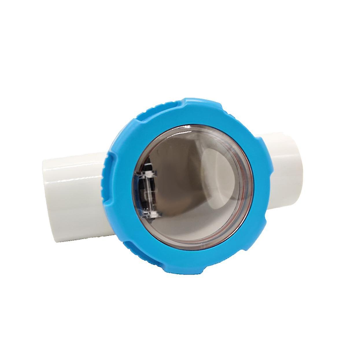 Pool Check Valve 2 Inch Corrosion Resistant Non Return Clear Chamber ...