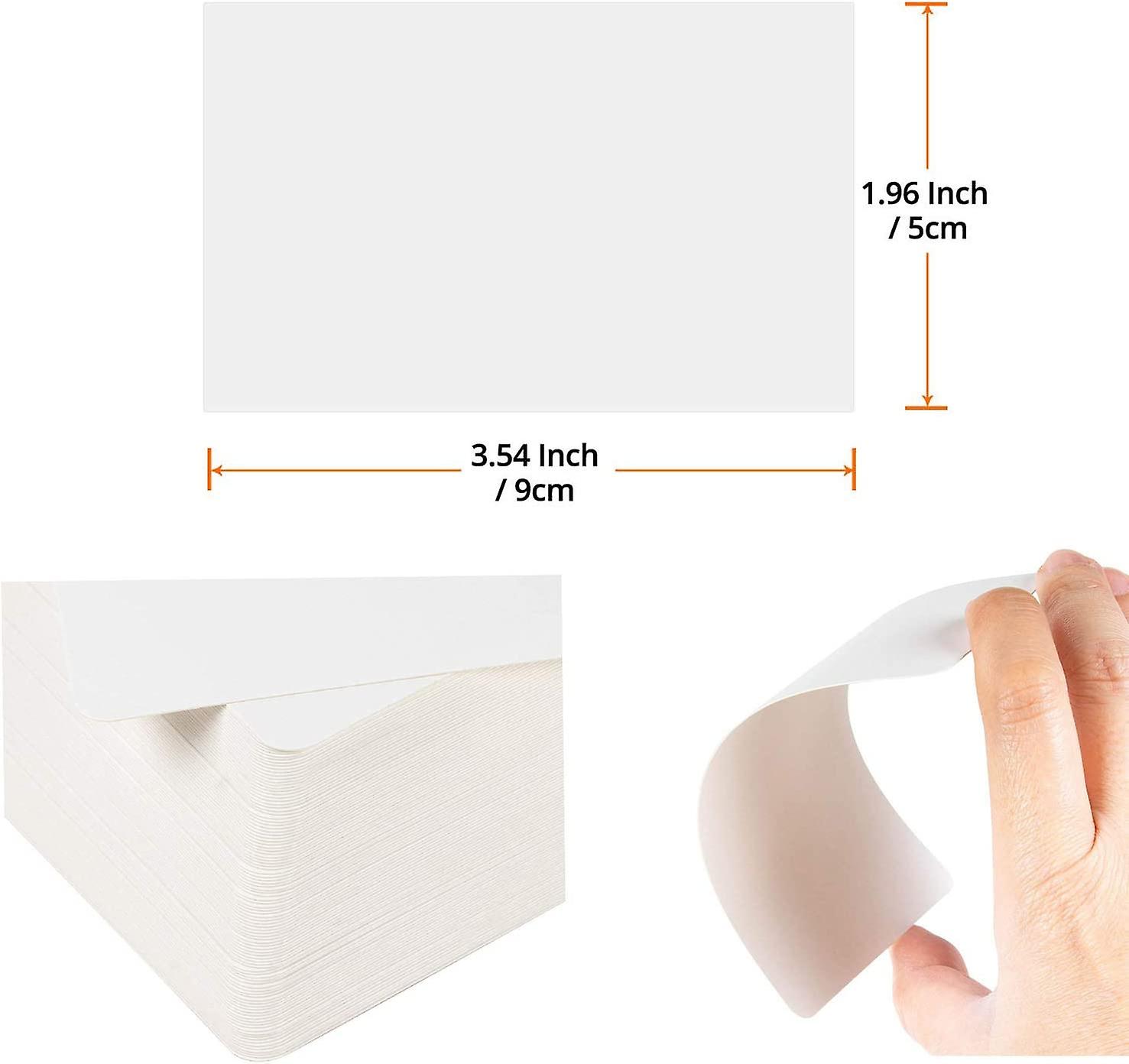 Blank Cards, 200 pieces White Memory Card, DIY Graffiti Card, for Home ...