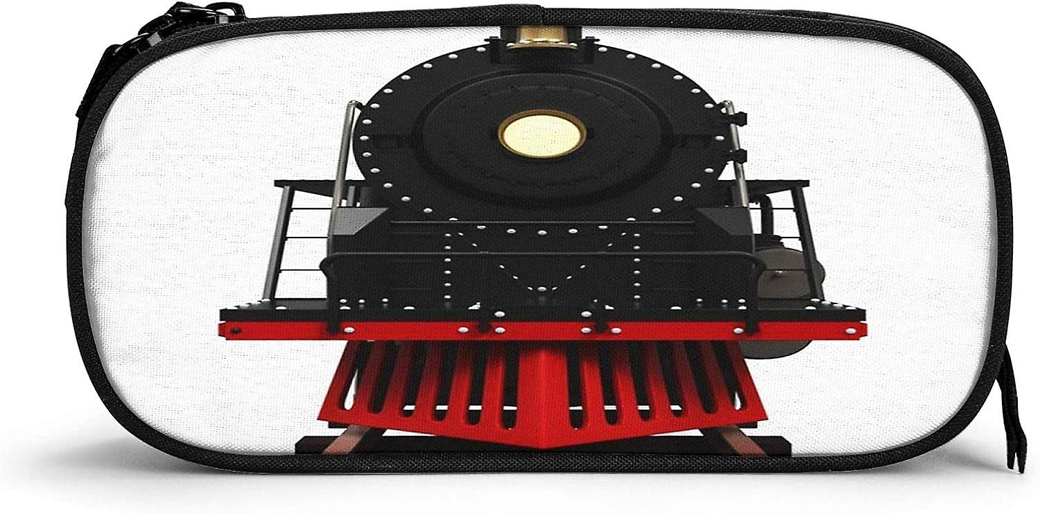 Pencil Case West Steam Locomotive Train Rendering, Big Capacity Large ...