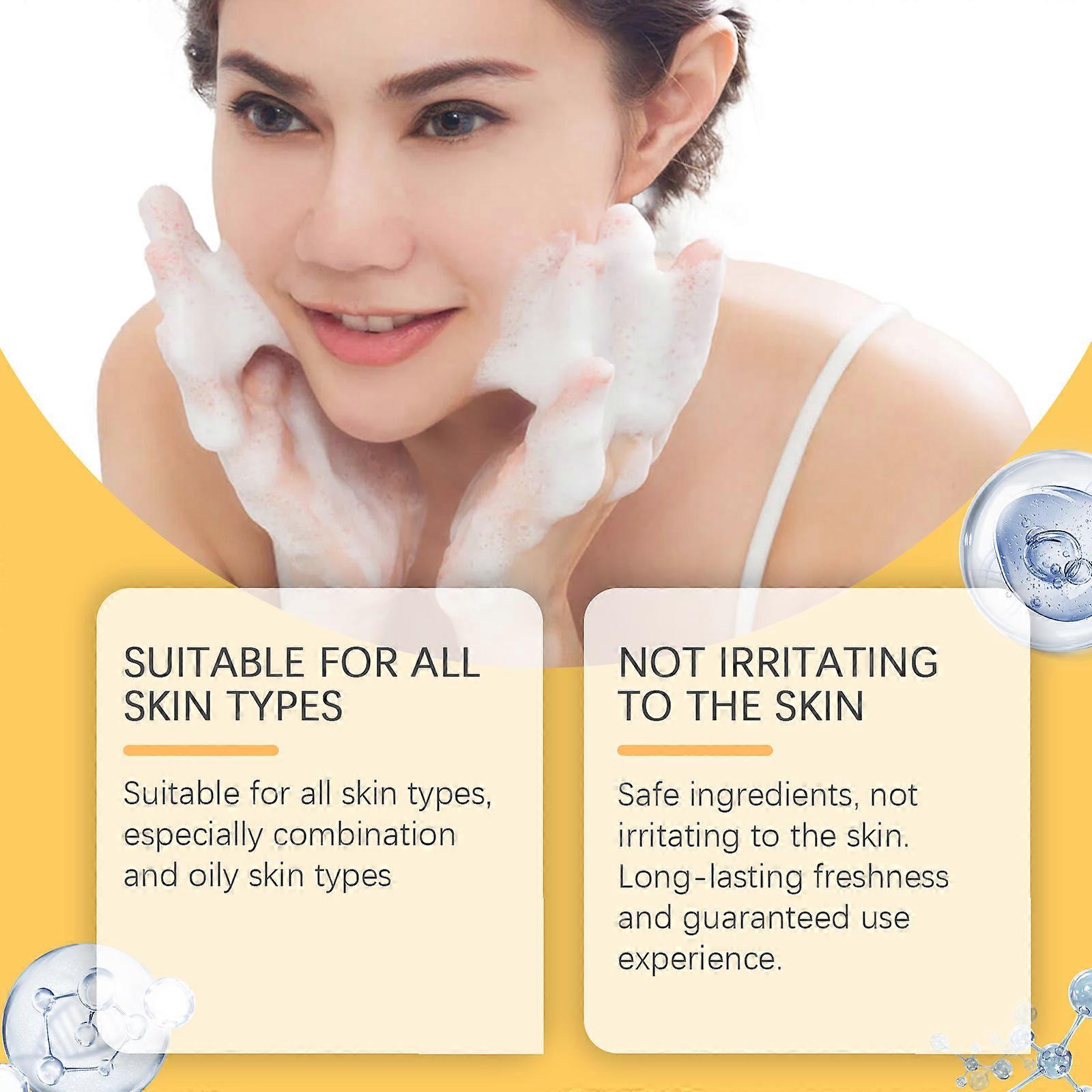 Snake oil cleansing soap gently cleanses facial skin, refreshing oil ...