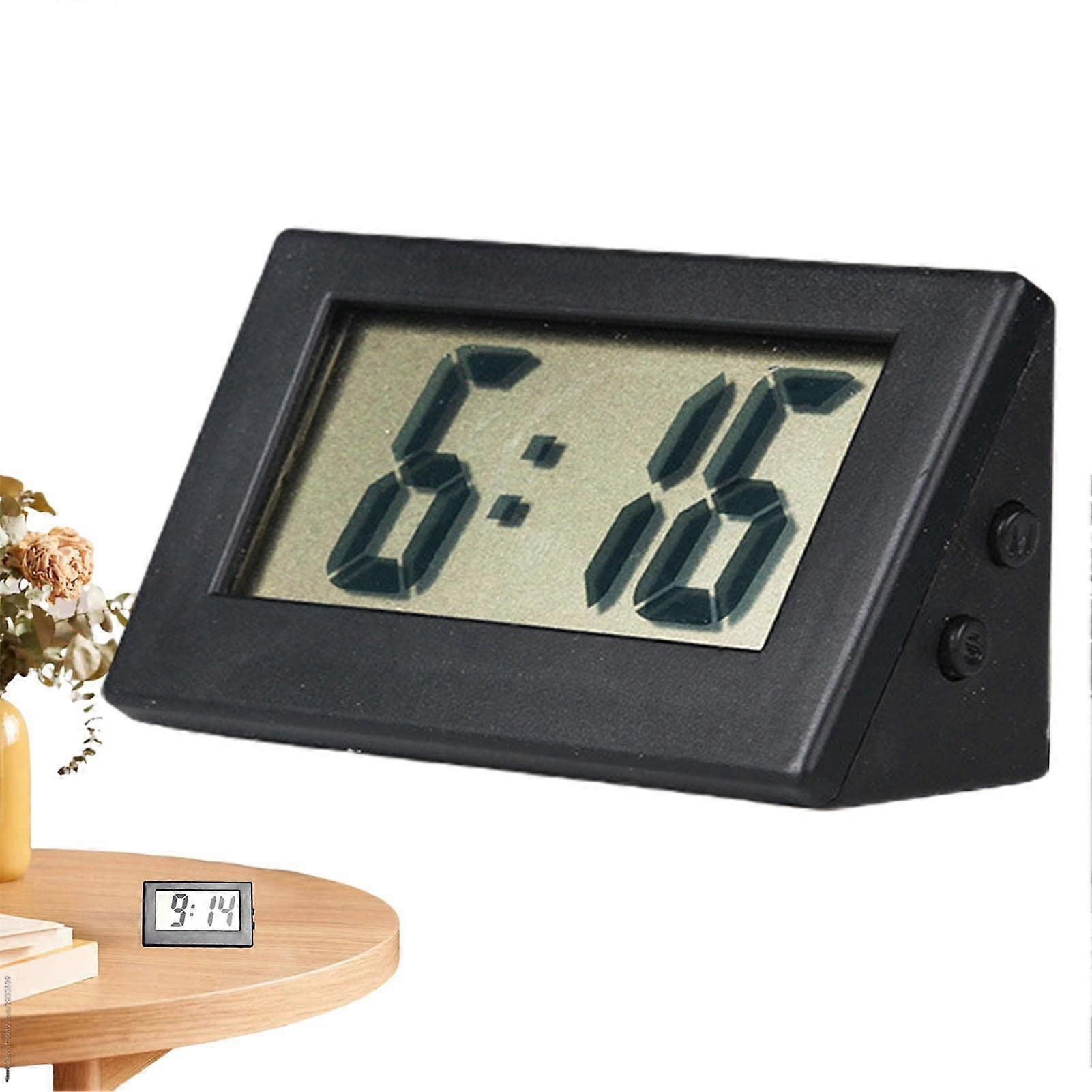 Digital alarm clock, electronic digital silent table clock, digital ...
