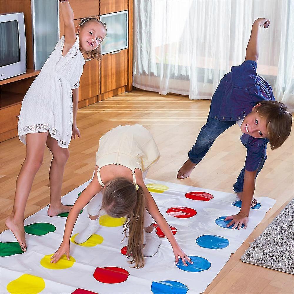 Classic Twister Game Party Playmat Parent-Child Floor Game Family Multi ...