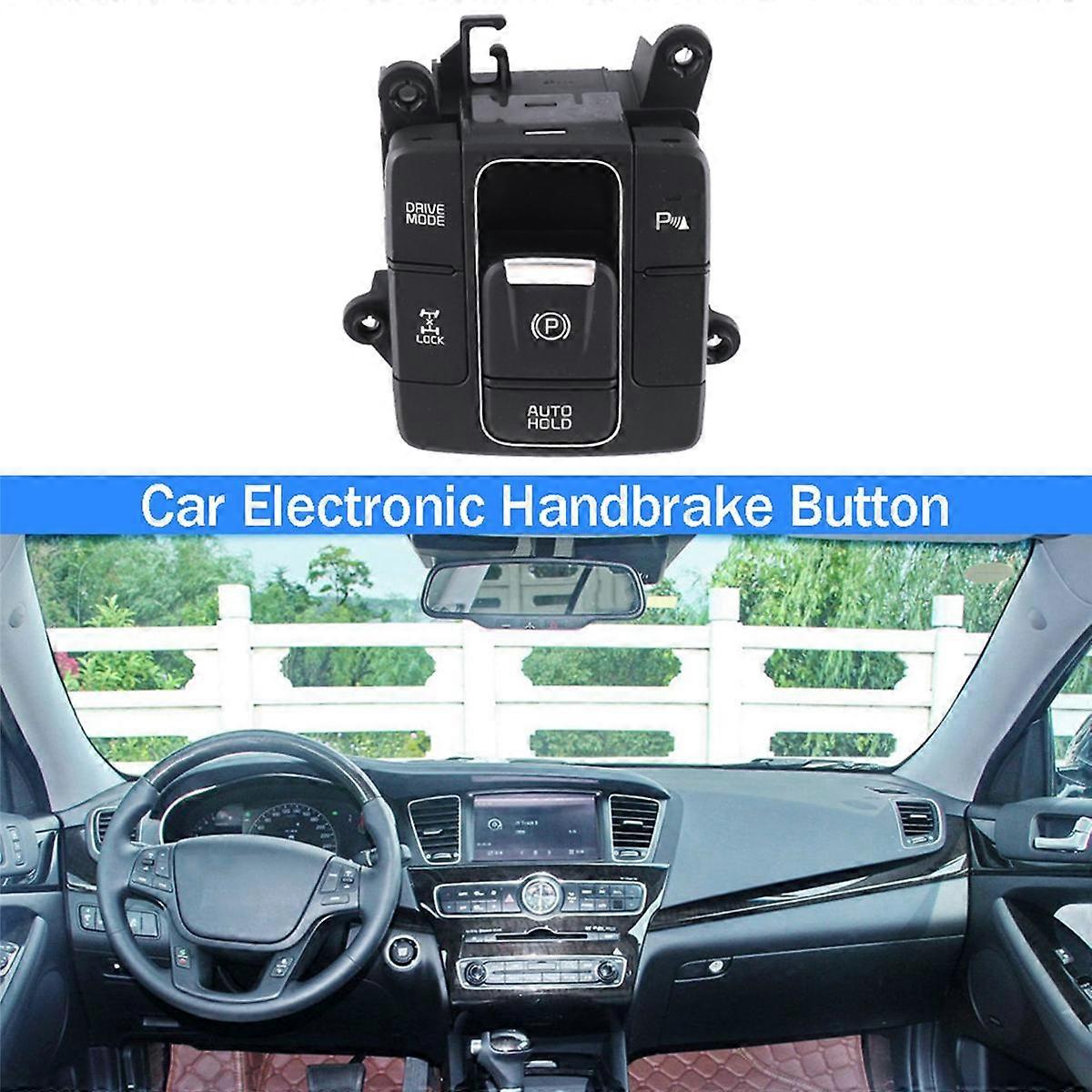 93600C5210 Car Electronic Handbrake Button Steering Wheel Heating ...