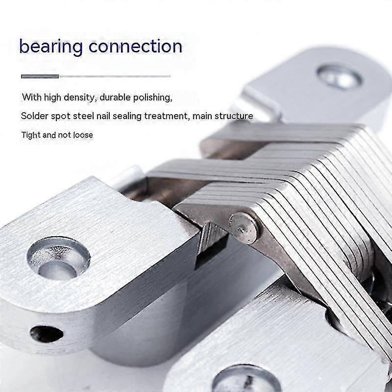 Invisible Hinge Stainless Steel Foldable Door Hinge Concealed Type ...