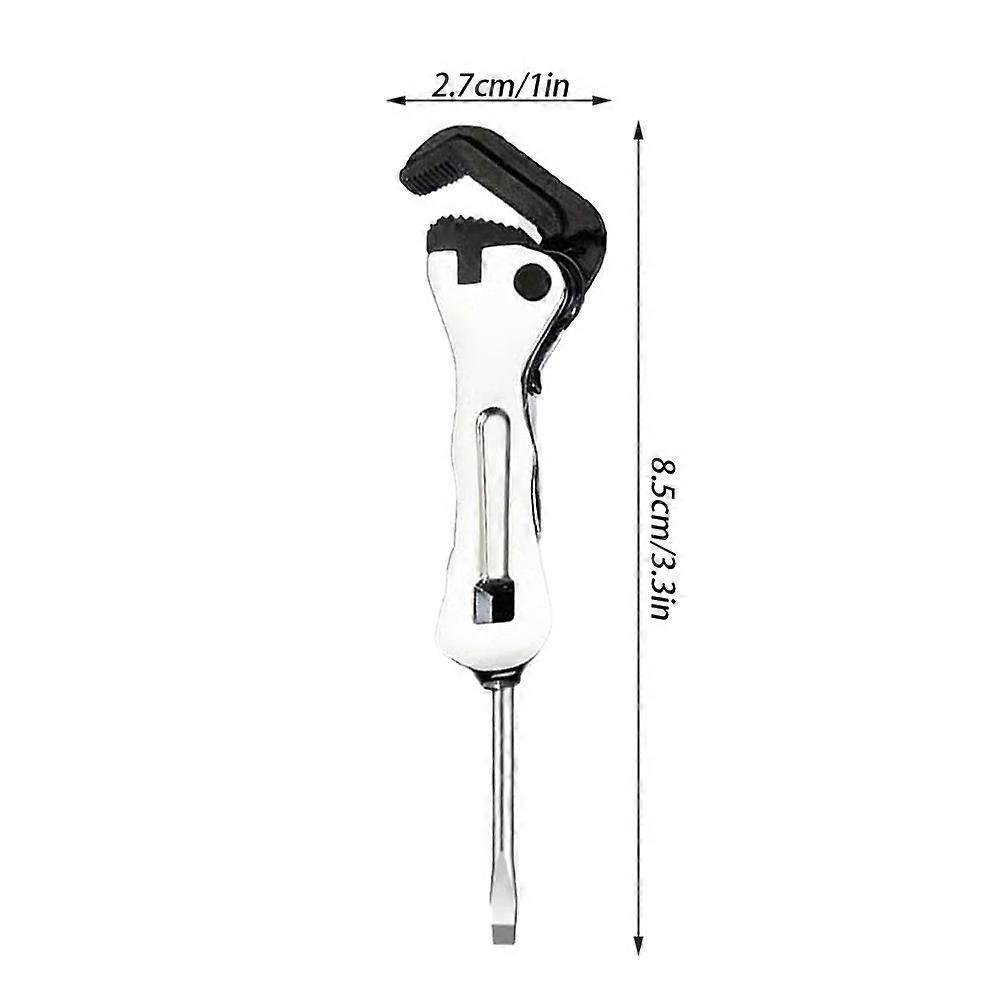 Pipe Vises Micro Stubbys Self-Adjusting Wrench Built In Bit Driver Self ...