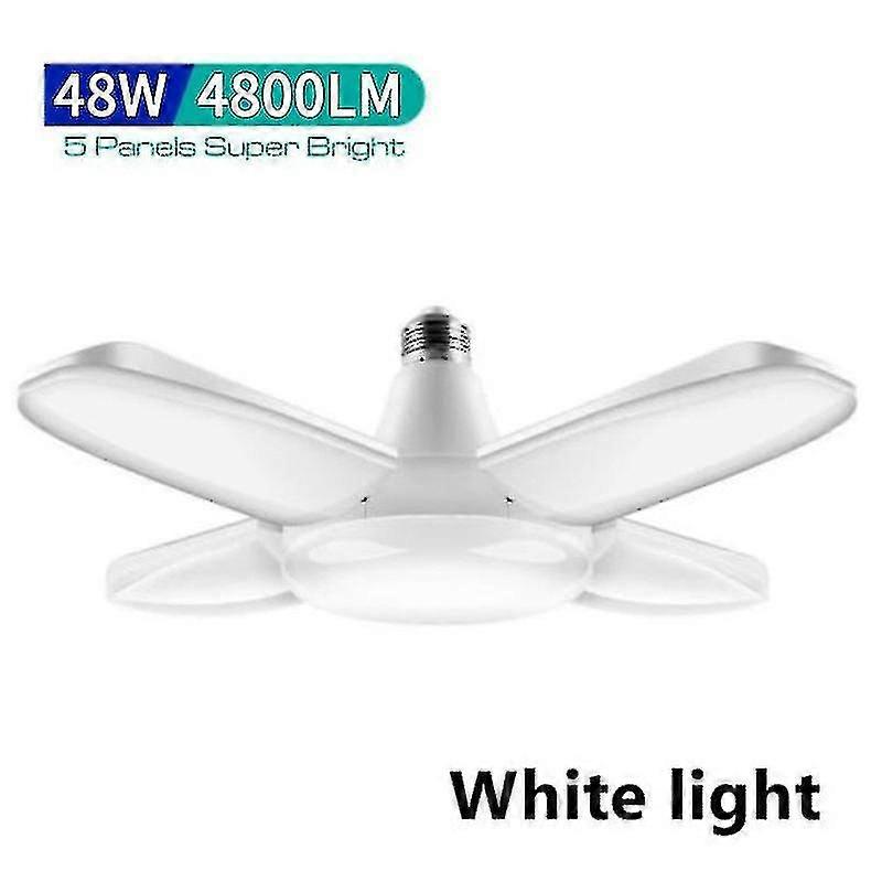 Industrial Lighting E27 Led Garage Light 4 Adjustable Fan Blades ...