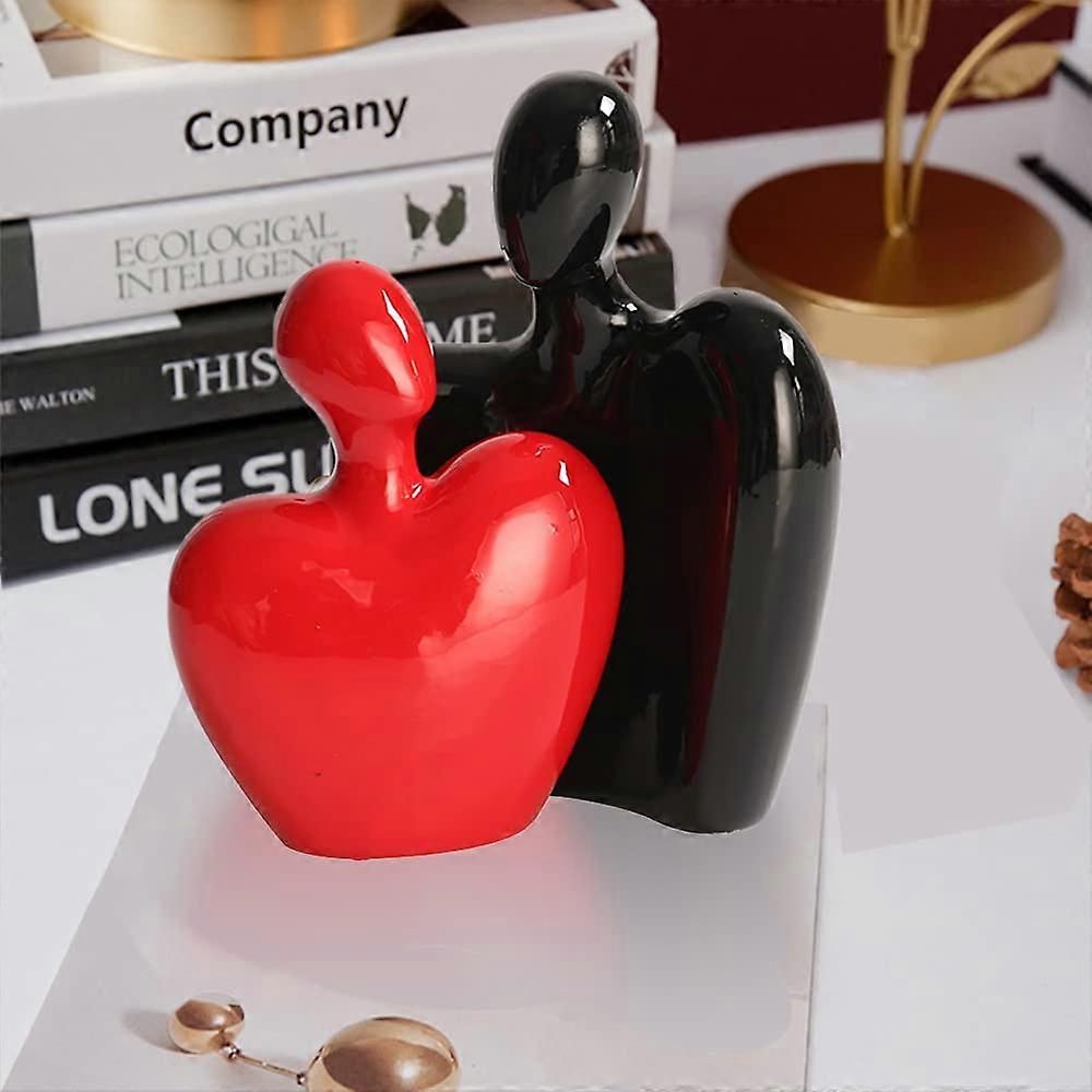 Ceramic Couple Sculpture Love Couple Statue Hug Sculpture Couple ...