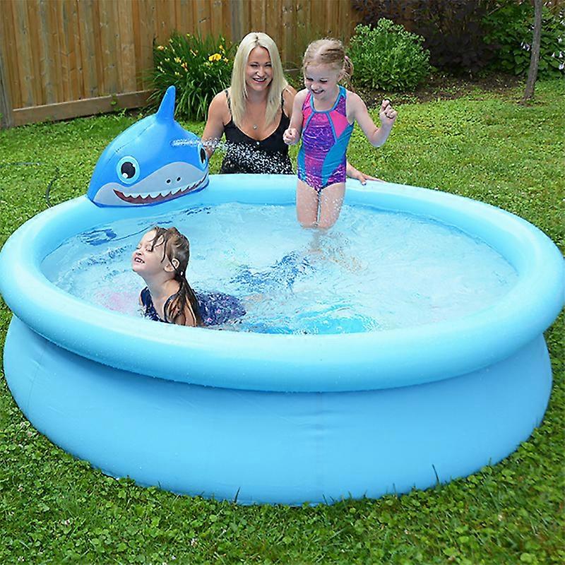 MIMIGO Children's Water Jet Swimming Pool Thickened Inflatable Swimming ...