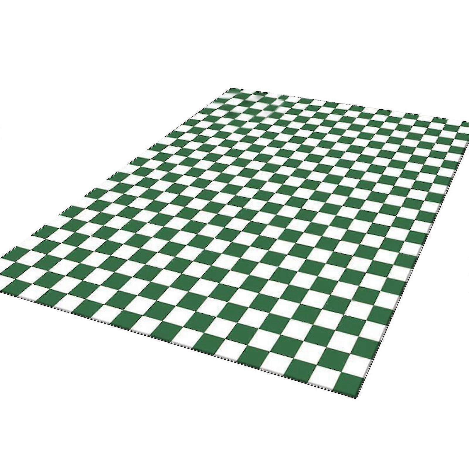 Classic Retro Checkerboard Carpet Soft Shag Checkered Rugs For Boys ...
