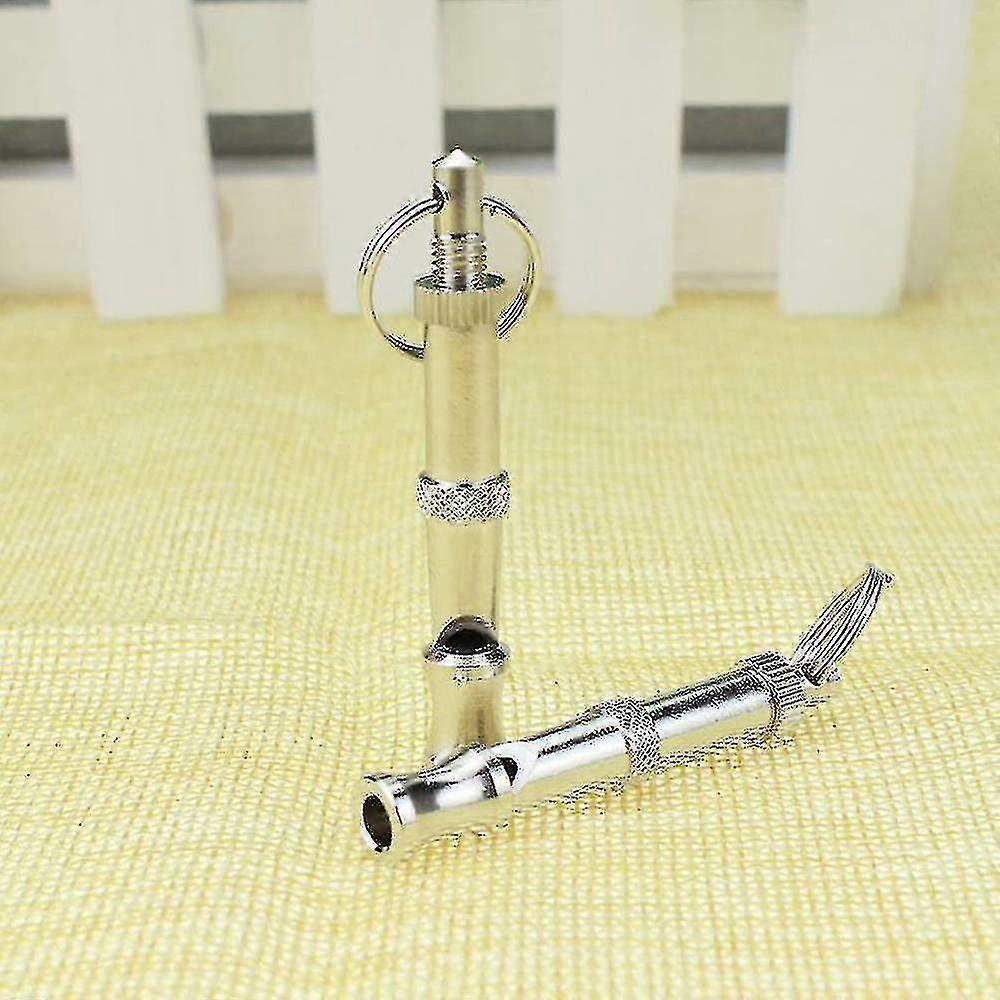 Professional Ultrasonic High Frequency Dog Whistle (2-pack) Silver ...