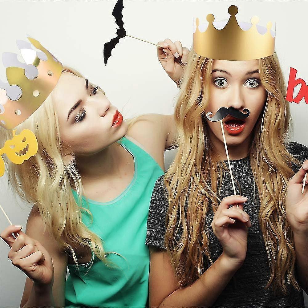 30pieces Golden Paper Crown Party Gold Crowns Hats King Crowns For ...