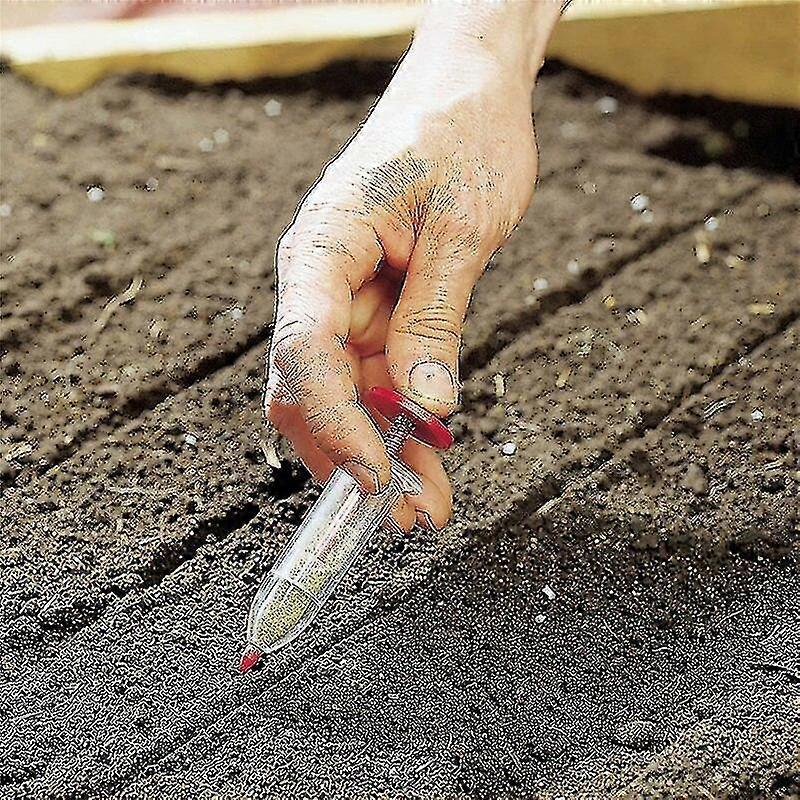 4 Pieces Mini Sowing Seed Dispenser Sower Small Seed Spreader With 2 ...