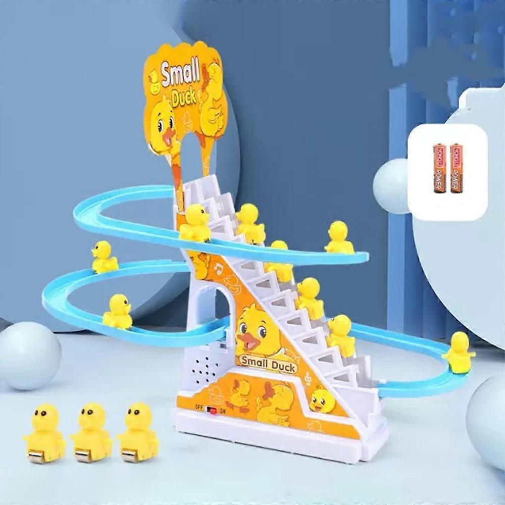 Penguin Slide Race Track Set with Lights and Music for KidsPenguin Race ...