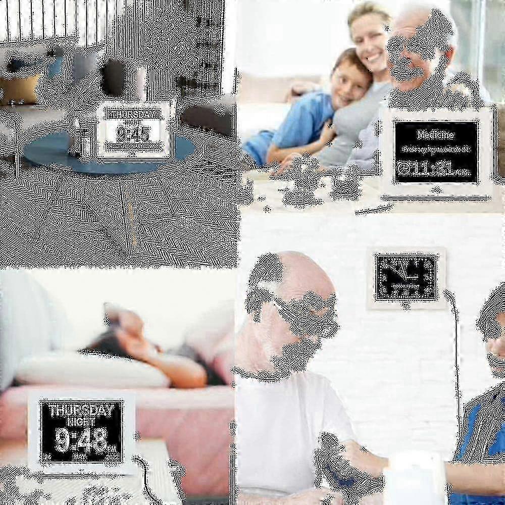 Dementia Clock Alzheimers Clock Large Digital Calendar Clock For ...