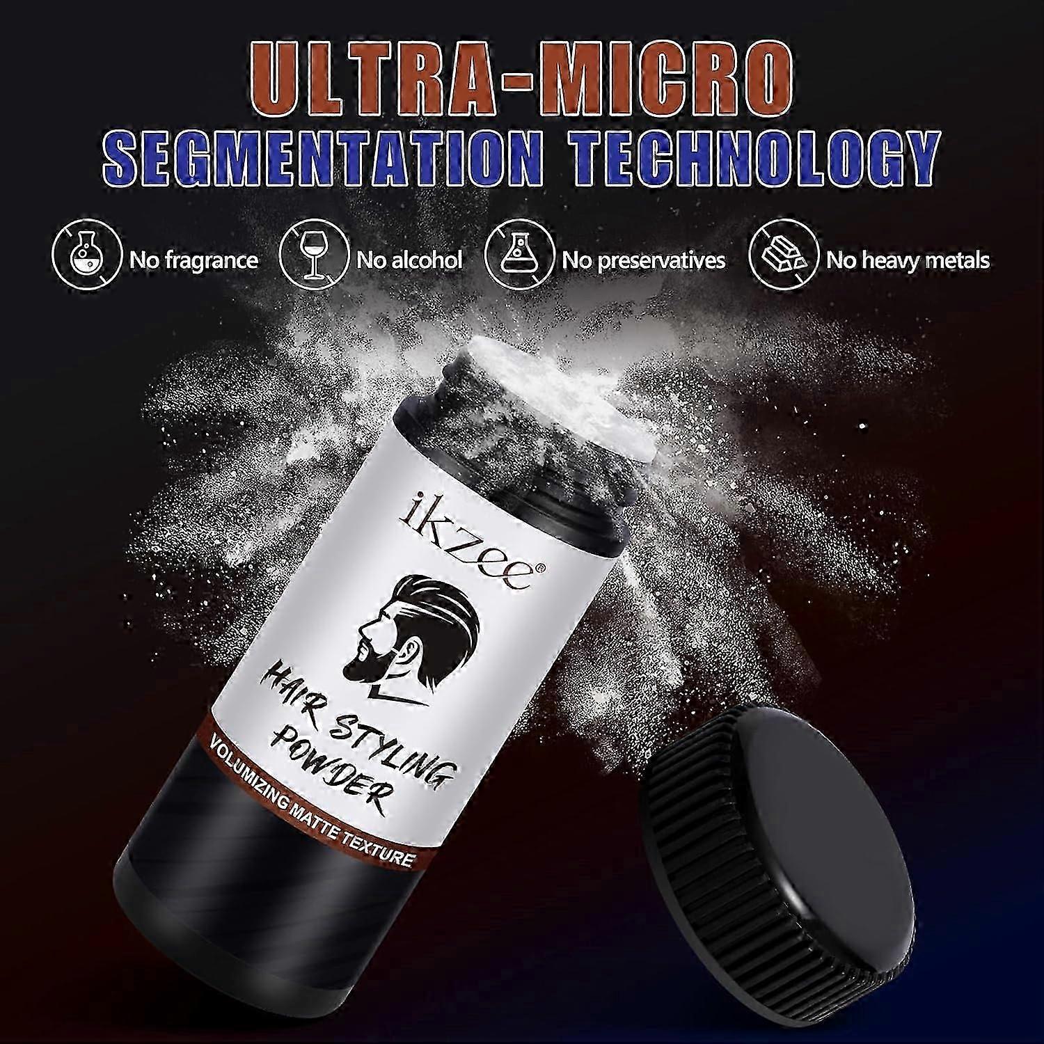 Hair Styling Texture Powder for Men, Natural Look, Volumizing, No Oily ...