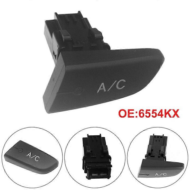 Air Conditioning AC Switch Push Button 6554 KX Replacement for Peugeot ...