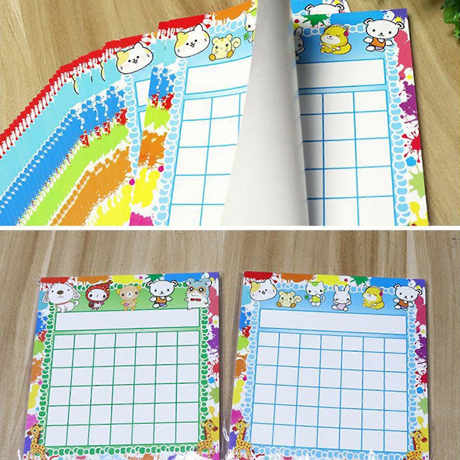 50 Pieces Classroom Incentive Chart Cartoon Children Positive Behavior ...