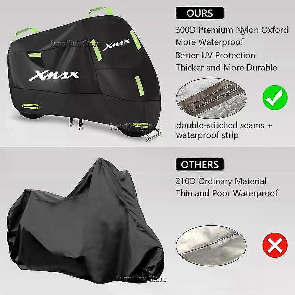 For YAMAHA XMAX X-MAX 125 250 300 400 Motorcycle Cover UV Protective ...
