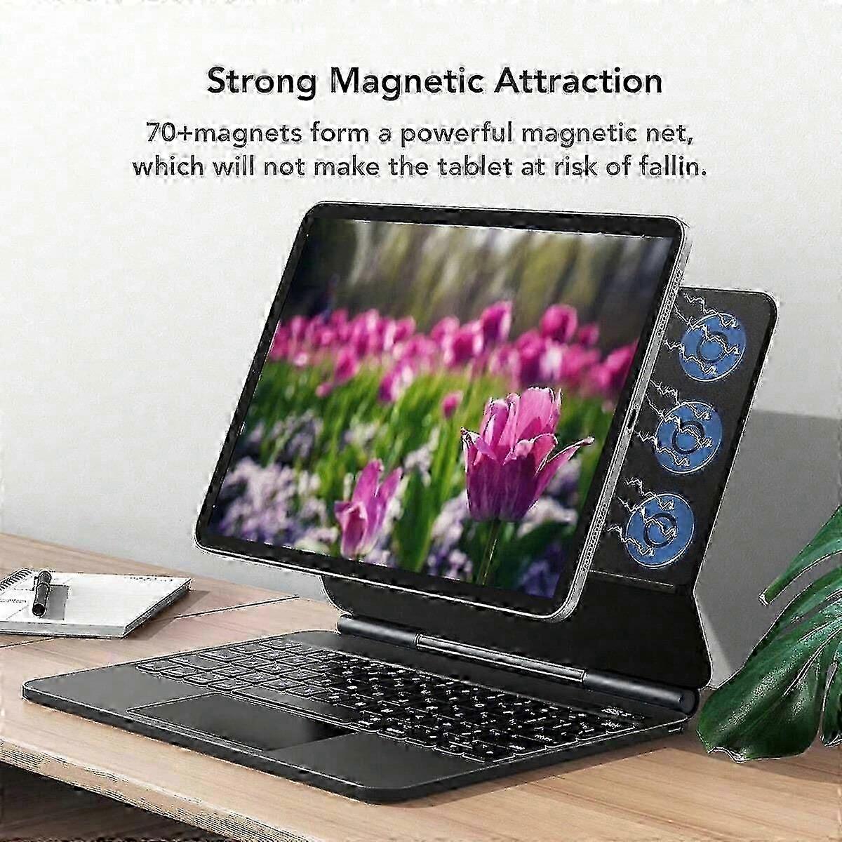 Magic Keyboard Case with Floating Cantilever Stand for iPad 11th Gen ...
