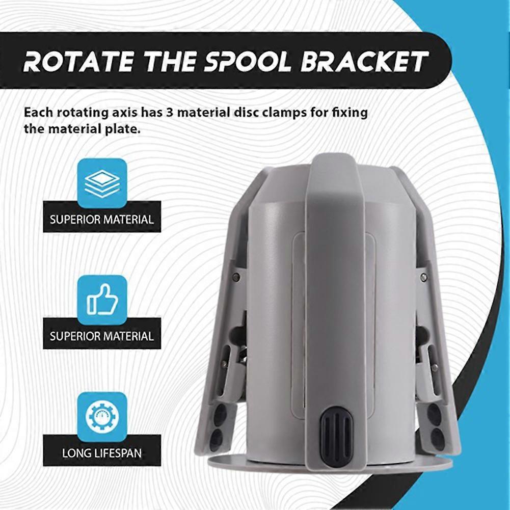 For Bambu Lab 3D Printer Parts AMS Lite Rotary Spool Holder Green ...