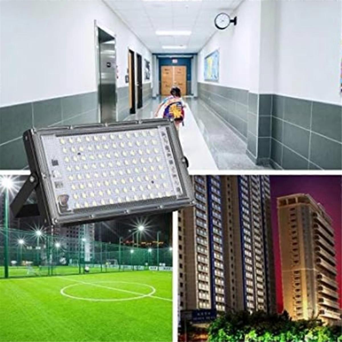 Cold White Light Led Flood Light AC220V Outdoor Spotlight IP65 ...