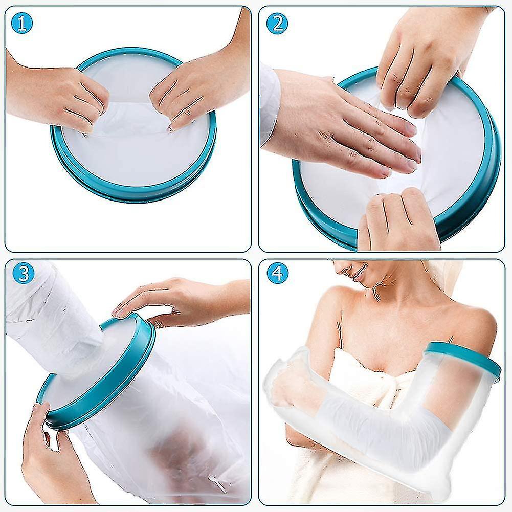 Shower Protection Foot Waterproof Plaster Protection, Plaster ...