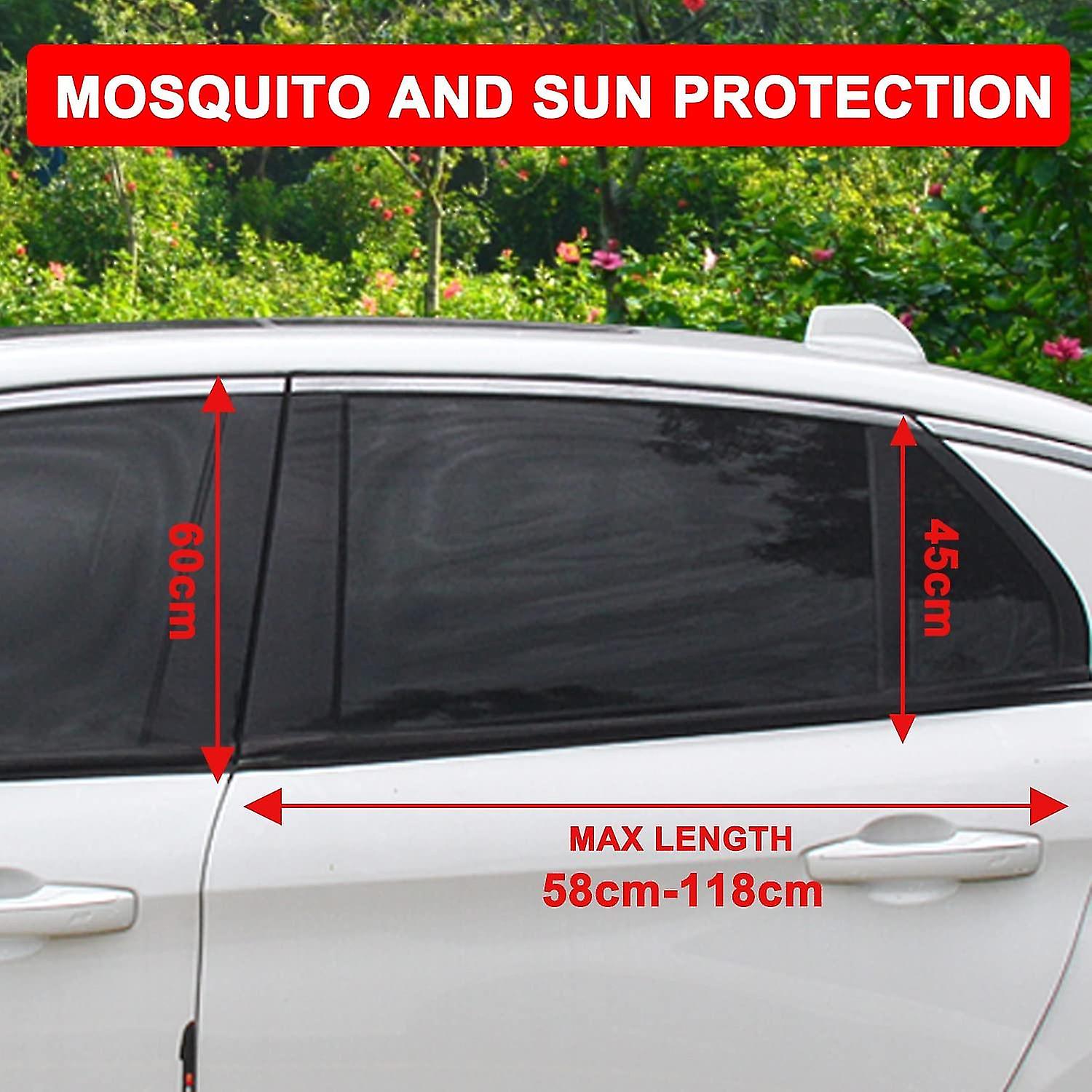 Car Sun Shade Sun Protection Heat Insulation Car Window Mosquito Screen ...