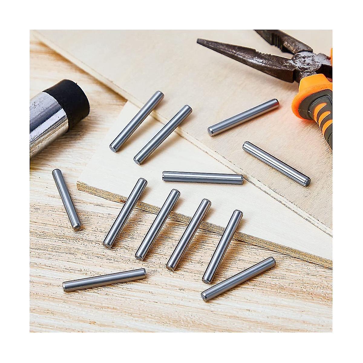 32 Pieces 5 Mm X 40 Mm Shelf Brackets Pegs Shelves Dowel Pins Stainless ...