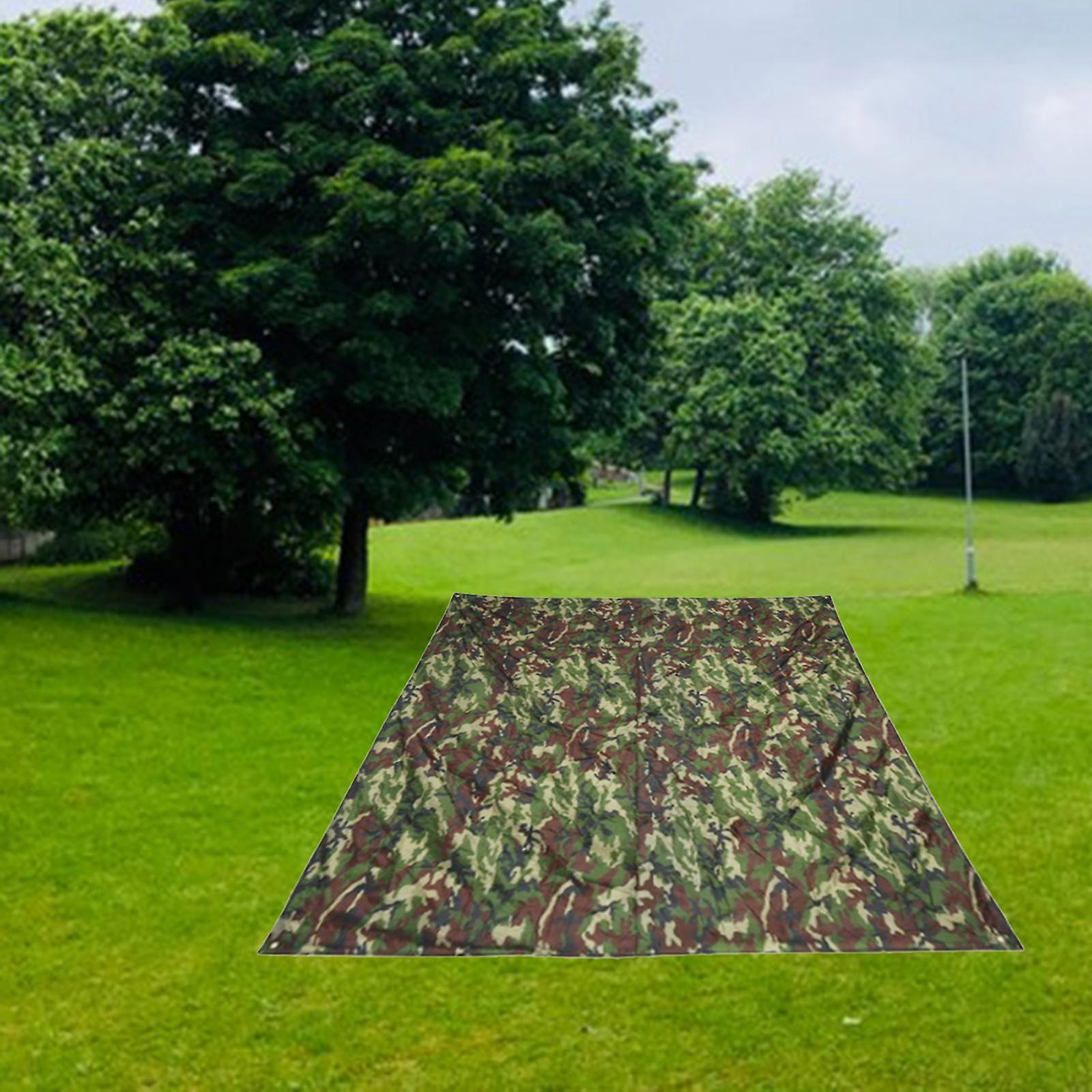 Ground Sheet Hiking Camping Tarp Tent Footprint Jungle Camo 3x2.9m ...