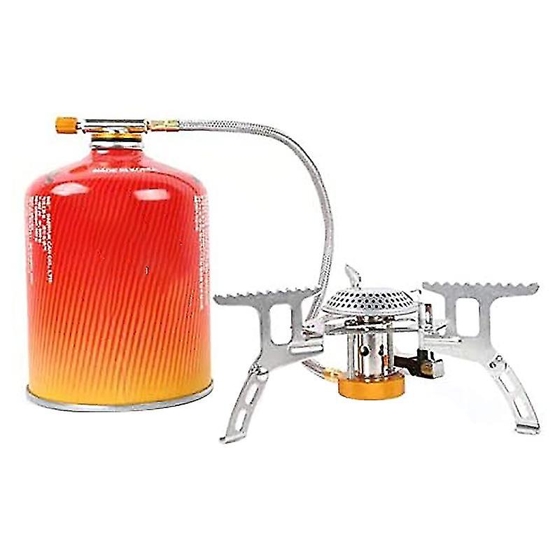 Folding Mini Camping Gas Stove Lightweight Gas Burner Small Backpacking ...