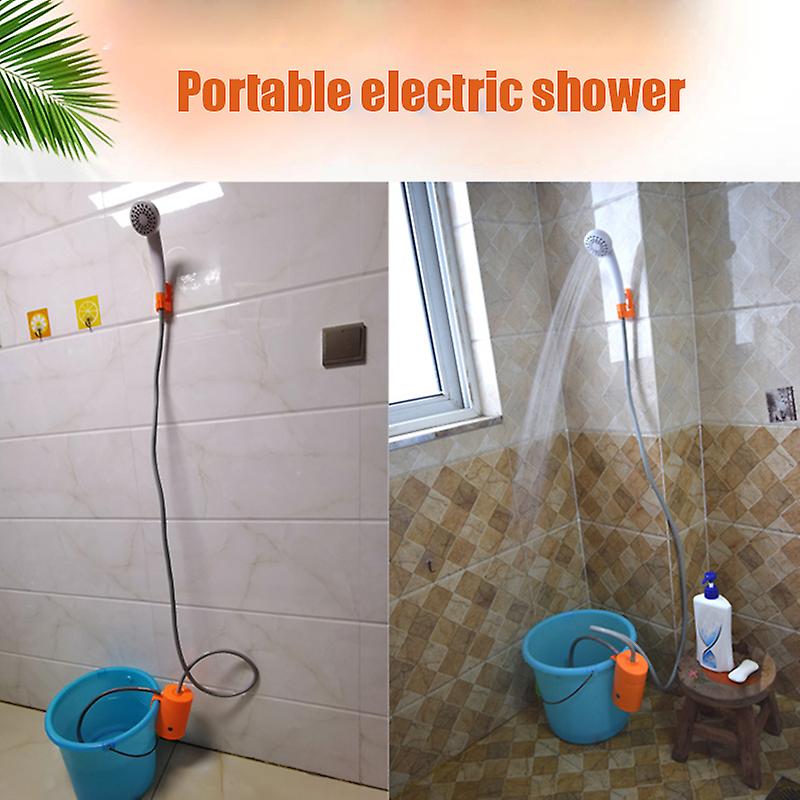 Outdoor Camping Shower LED Portable Car Washer High Pressure Power ...
