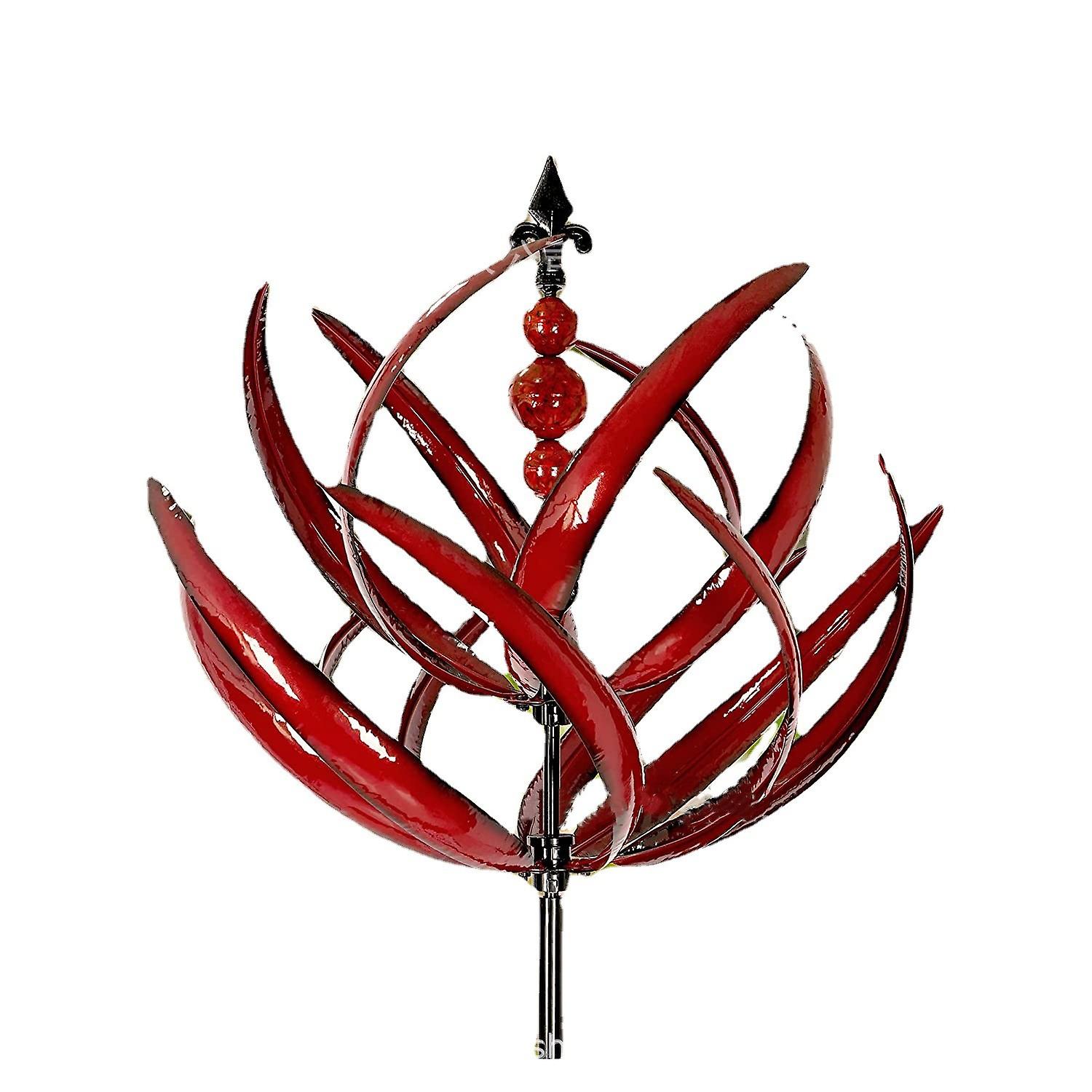 Metal Kinetic Windmill Decorative Wind Spinner Outdoor Garden Lawn ...