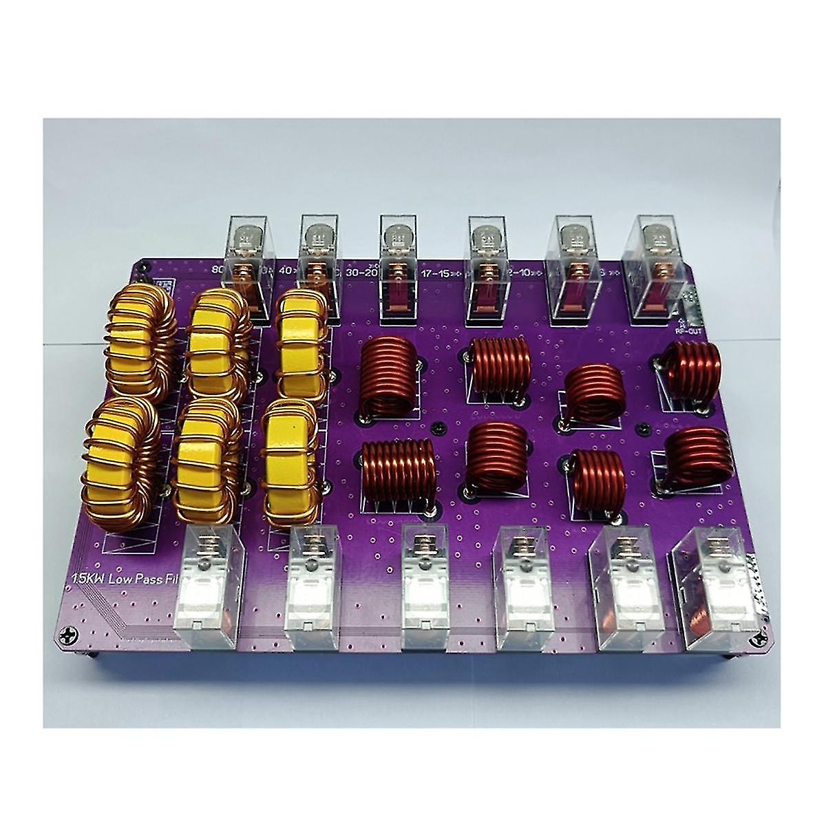 Lowpass Filter Board Shortwave Hf 10 Band Low-pass Filter 1500w 50ohm 1 ...