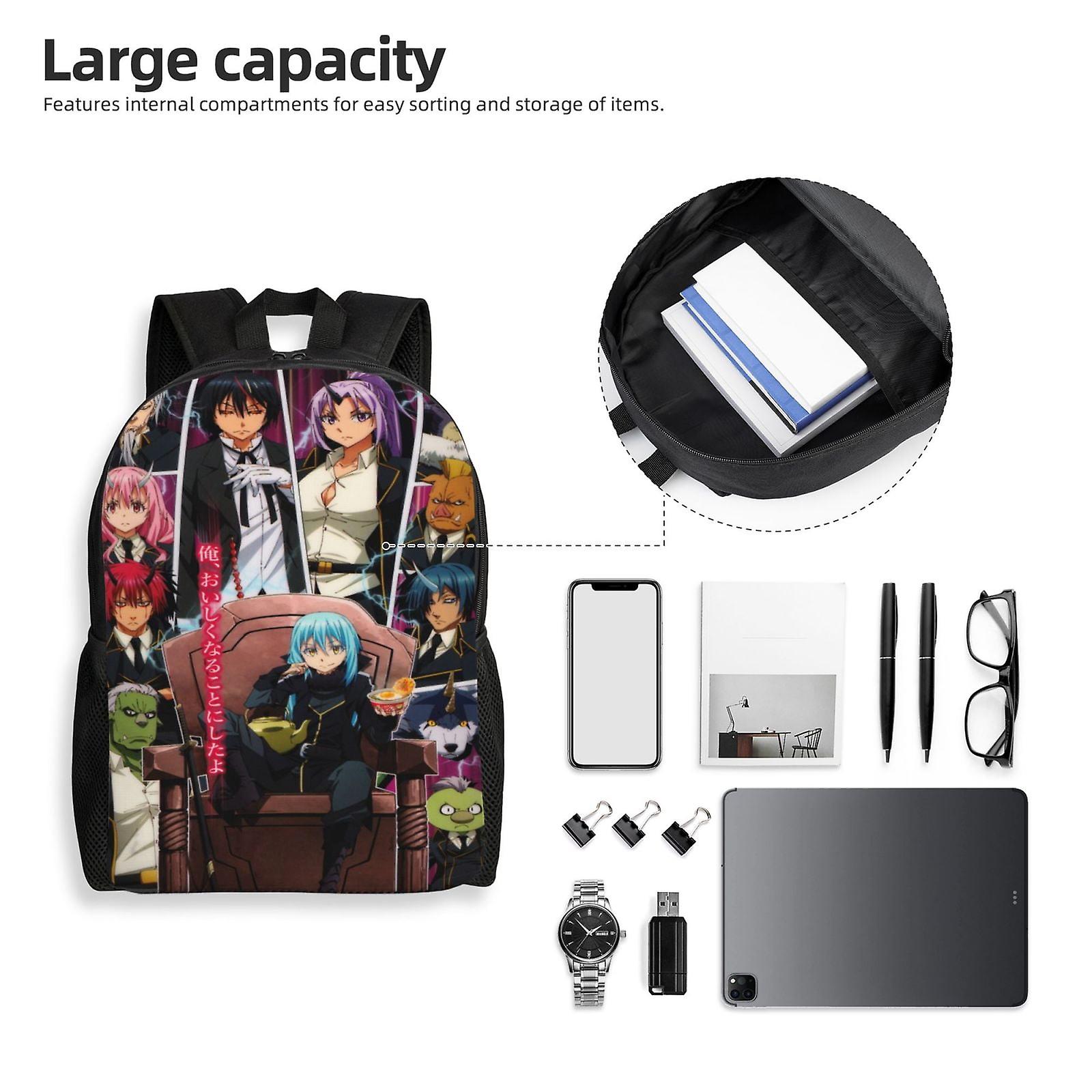 That Time I Got Reincarnated As A Slime Backpack Cute Anime Large ...